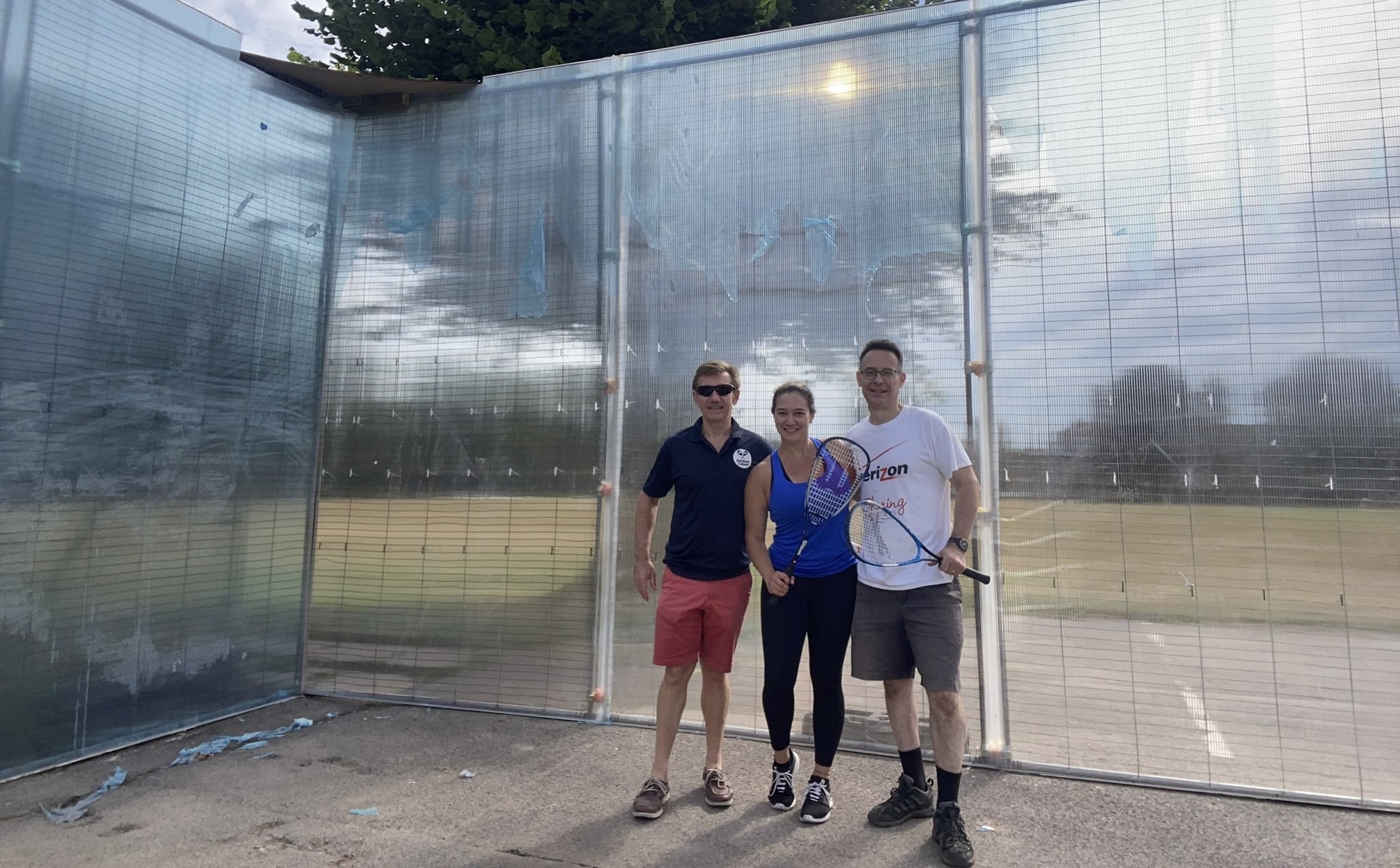 Interactive and outdoor courts help to promote the sport with some huge ...